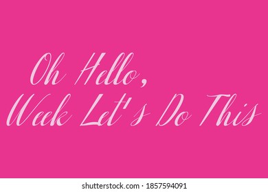 2+ Hundred Cursive Writing For Weekly Royalty-Free Images, Stock Photos ...