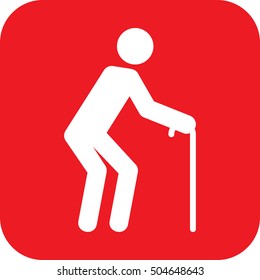 68 Silhouette Hunched Old Man Royalty-Free Images, Stock Photos ...