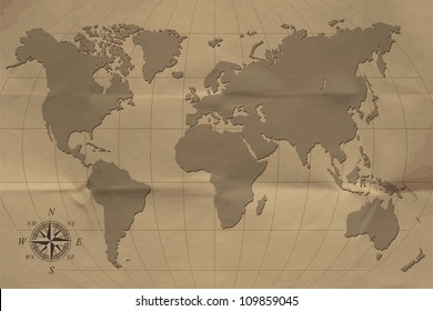 31,468 Old World Map Vector Images, Stock Photos, 3D objects, & Vectors ...
