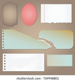 Old Paper Template Vector Stock Vector (Royalty Free) 769948801 ...