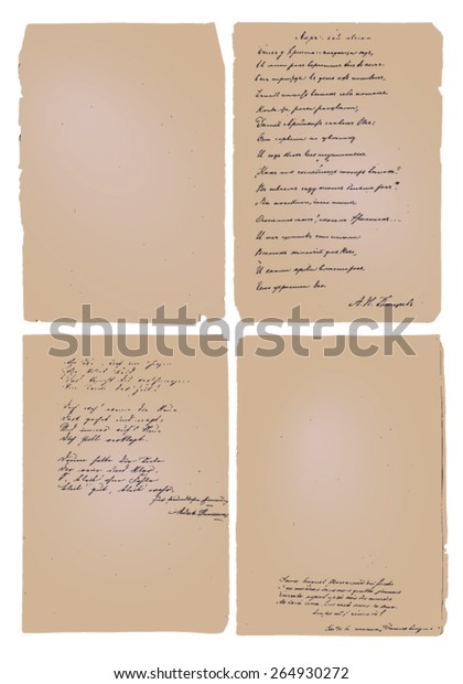 Old Poem Pages: Over 298 Royalty-Free Licensable Stock Illustrations ...
