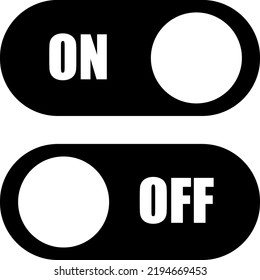 On Off Switch Button Symbol Icon Stock Vector (Royalty Free) 1425934931 ...
