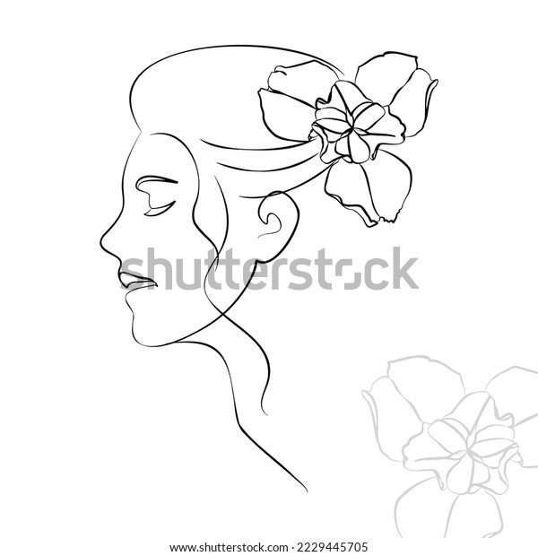 One Line Hand Drawn Vector Art Stock Vector (Royalty Free) 2229445705 ...