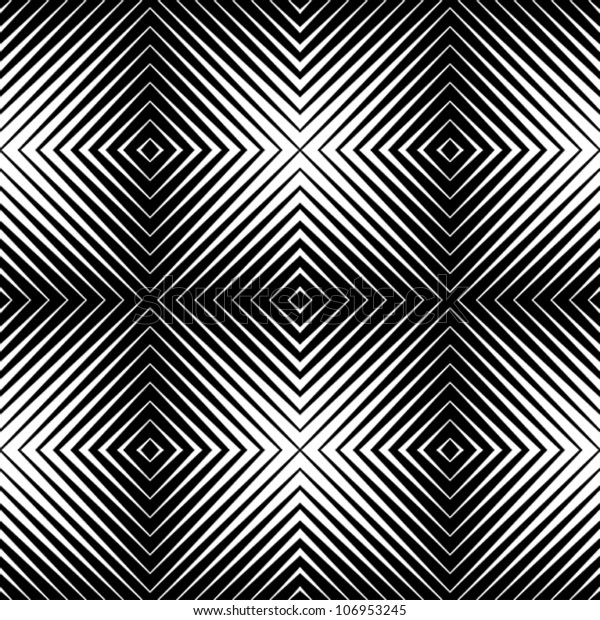 Optical Blur Illusion Seamless Pattern Stock Vector (Royalty Free ...