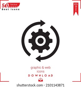 Outline Settings Icon Settings Icon Vector Stock Vector (Royalty Free ...