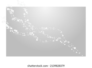 Overlay Flake Vector Grey Background Silver Stock Vector (Royalty Free ...