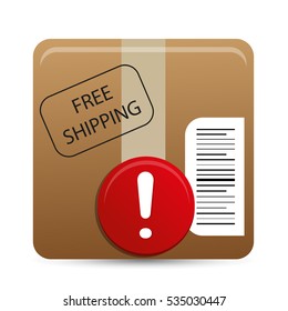 Package Warning Stock Vector (Royalty Free) 713621470 | Shutterstock