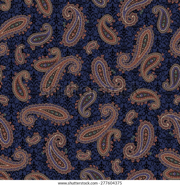 Paisley Pattern Stock Vector (Royalty Free) 277604375 | Shutterstock