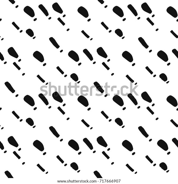 Pattern Graphics Drawn Black Spots On Stock Vector (Royalty Free ...