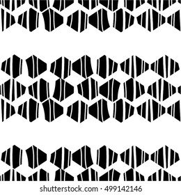 Pattern Mosaic Line Seamless Vector Background Stock Vector (Royalty ...