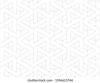 Pattern Thin Straight Lines Geometric Shapes Stock Vector (Royalty Free ...
