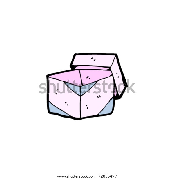 Patterned Box Cartoon Stock Vector (Royalty Free) 72855499 | Shutterstock