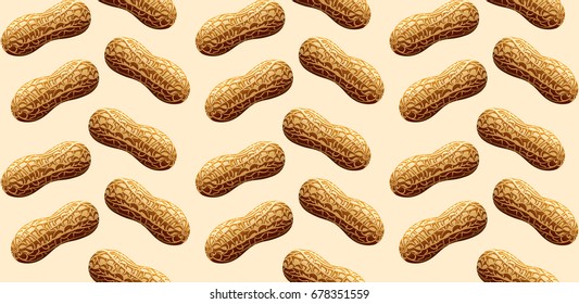 Peanut Texture Stock Vector (Royalty Free) 678351559 | Shutterstock