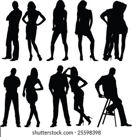 11,183 Fashion Male Female Model Group Images, Stock Photos & Vectors ...