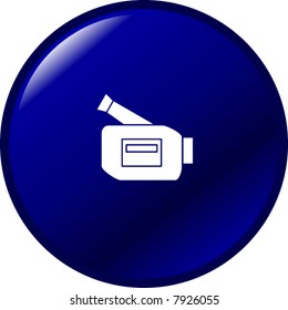 Personal Video Camera Button Stock Vector (Royalty Free) 7926055 ...