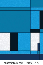 Piet Mondrian Style Computational Generative Art Stock Vector (Royalty Free) 1607516566 ...