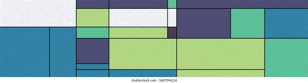 Piet Mondrian Style Computational Generative Art Stock Vector (Royalty Free) 1607394214 ...