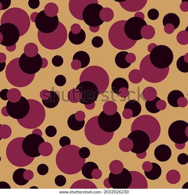 Pink Bubble Pattern Vector Illustration Stock Vector (Royalty Free ...