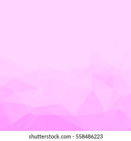 Pink Low Poly Background Stock Vector (Royalty Free) 558486223 ...