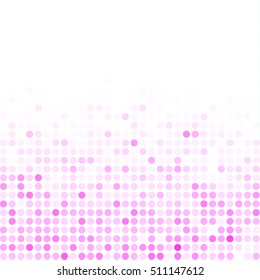 Pink Random Dots Background Creative Design Stock Vector (Royalty Free ...