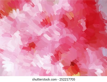Pink Strokes Background Vector Version Stock Vector (Royalty Free ...