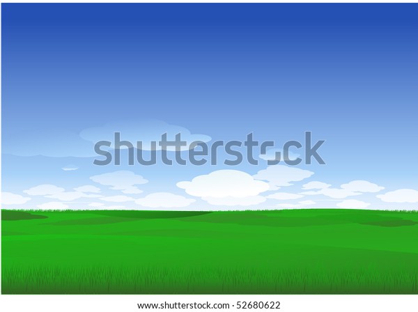 Plain Nature Background Stock Vector (Royalty Free) 52680622 | Shutterstock