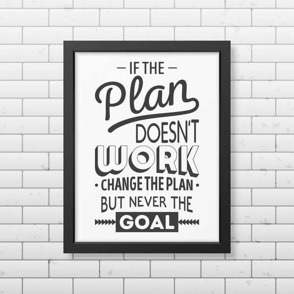 130 Change Plan Not Goal Stock Vectors and Vector Art | Shutterstock