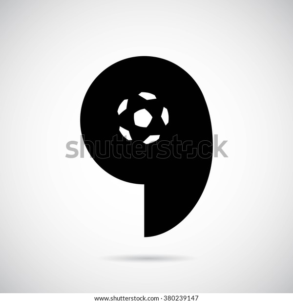 Pointer Ball Icon On Gray Background Stock Vector (Royalty Free ...