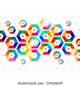 Polygon Template Vector Design Stock Vector (Royalty Free) 193104629 ...