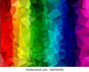 162,934 Rainbow Polygon Background Images, Stock Photos & Vectors ...