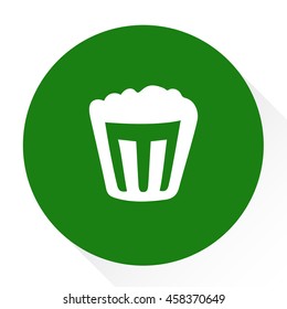 Pop Corn Button Stock Vector (Royalty Free) 458370649 | Shutterstock