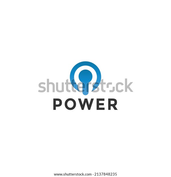 Power Logo Icon Design Vector Stock Vector (Royalty Free) 2137848235 ...