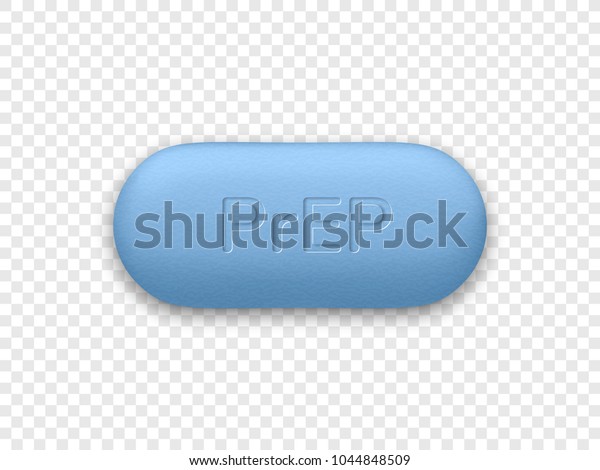 Prep Tablet Vector Pre-exposure Prophylaxis Blue Stock Vector (Royalty ...