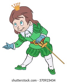 Scared Princess Crown: vector de stock (libre de regalías) 391733425 ...