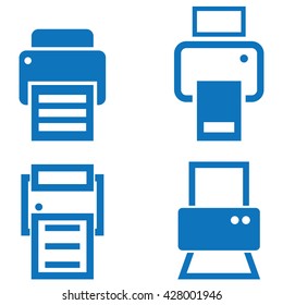 Printer Icons Stock Vector (Royalty Free) 428001946 | Shutterstock