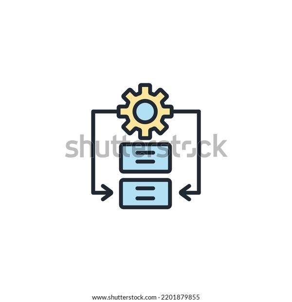 Procedure Icons Symbol Vector Elements Infographic Stock Vector ...