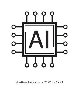 Mini Ai Cpu Icon Collection Ai Stock Vector (Royalty Free) 2514059587 | Shutterstock
