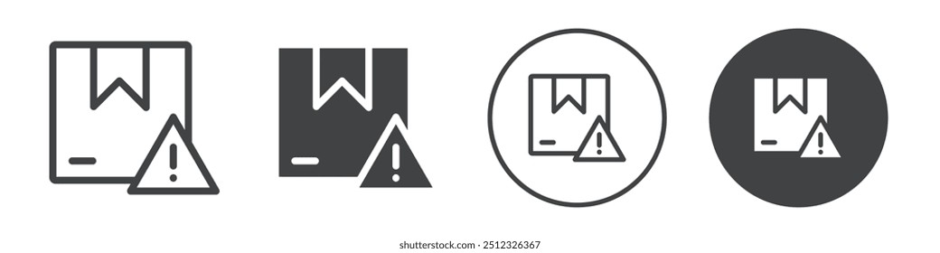 Defect Icon Product Defect Concept Icon Stop Waste Lineart Vector, Ear
