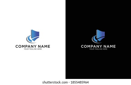 Programming Code Computer Monitor Logo Template Stock Vector (Royalty Free) 1855485964 ...