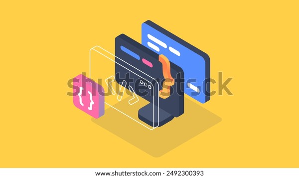 Programming Web Banner Best Programming Languages Stock Vector (Royalty ...