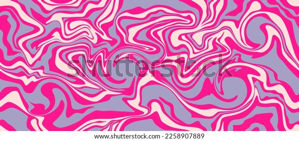 Psychedelic Swirl Seamless Pattern 60s 70s Stock Vector (Royalty Free ...