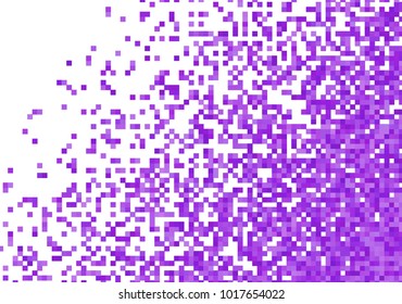 Purple Violet Vector Pixel Background Stock Vector (Royalty Free ...