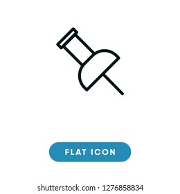 Push Vector Icon Stock Vector (Royalty Free) 1272189298 | Shutterstock