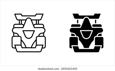 53,361 Race Car Driver Icon Black Stock Vectors and Vector Art ...
