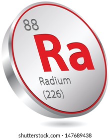 Radium Element Stock Vector (Royalty Free) 147689438 | Shutterstock