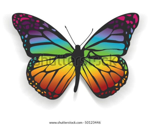 Rainbow monarch butterfly : 1 173 images, photos de stock, objets 3D et ...