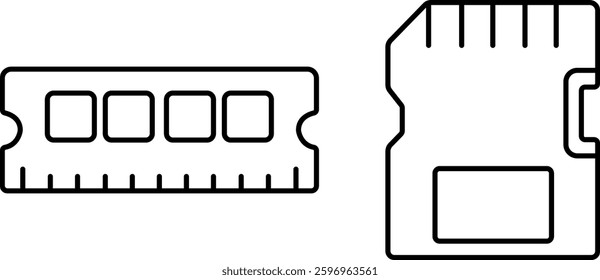 3+ Thousand Ram Memory Icon Line Royalty-Free Images, Stock Photos & Pictures | Shutterstock