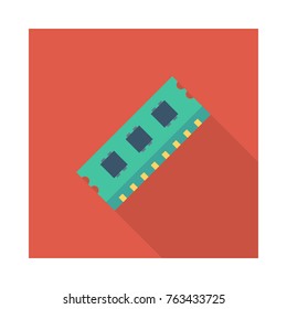 Ram Square Flat Stock Vector (Royalty Free) 763433725 | Shutterstock