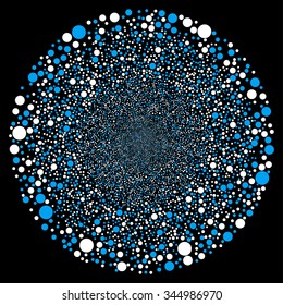 Random Bubble Sphere Vector Illustration Style 스톡 벡터(로열티 프리) 344986970 ...