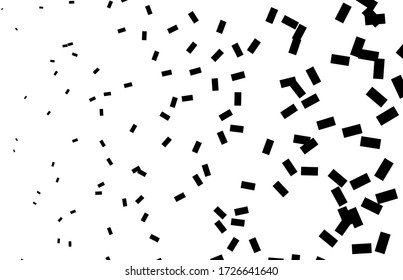 Random Rectangles Black Dashes Random Lines Stock Vector (Royalty Free ...